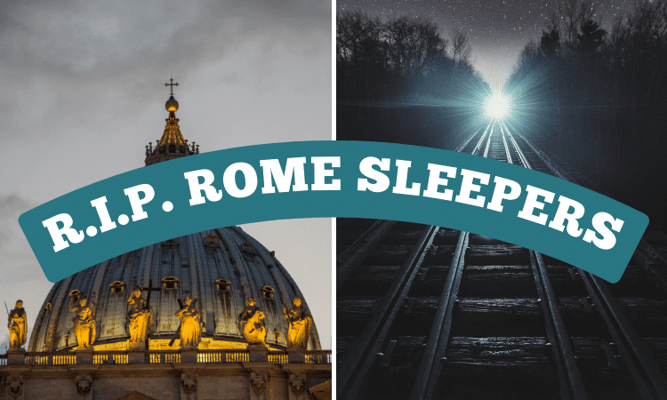 R.I.P. Overnight Trains From Paris to Rome